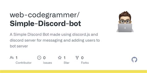 github web codegrammer simple discord bot a simple discord bot made