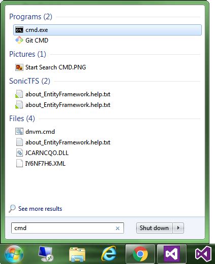 Start Run CMD One Man Went To Mow