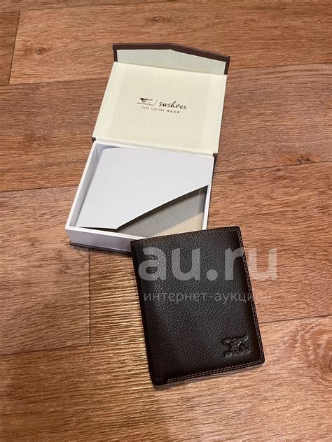 Кошелёк кожаный — купить в Красноярске Состояние Новое Бумажники кошельки портмоне на