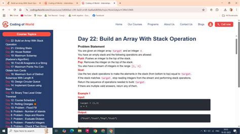 leetcode stack algorithms interviewprep codingofworld… pritam