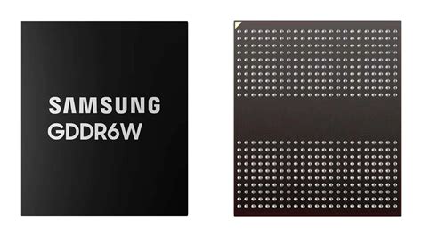 Samsung Develops Gddr6w Memory Double The Bandwidth And Performance Hardware Nexus