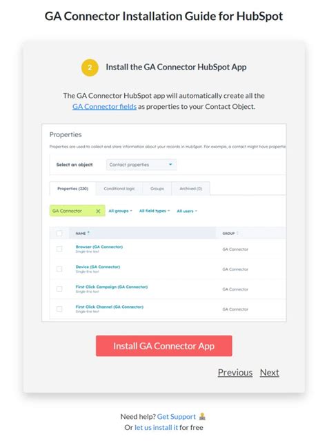 Integrating Ga Connector With Hubspot Crm Ga Connector