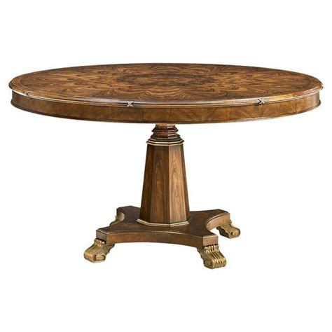 English Traditional Round Dining Table For Sale At 1stdibs