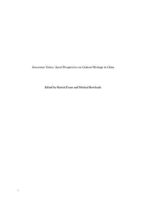 Doc Grassroots Values Whole Book Final