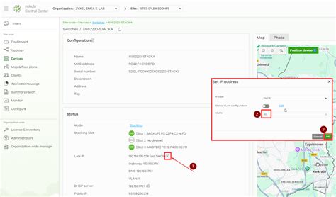 Configuration Example Zyxel Experiance Lab Management Vlan Zyxel