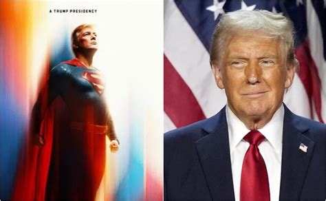 სუპერმენი ტრამპი რა ფოტოს აქვეყნებს თეთრი სახლი კვირის პალიტრა