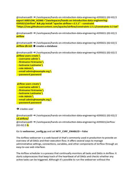 Airflow Codespace Syntax Pdf