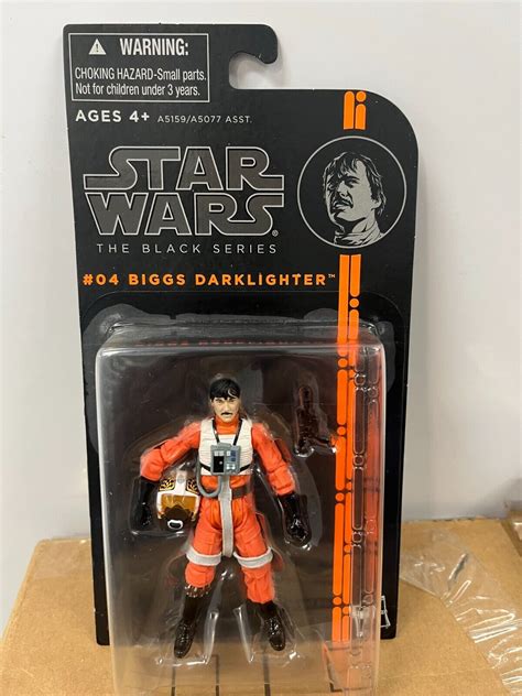 Star Wars Black Series 04 Biggs Darklighter 2013 Orange New Sealed