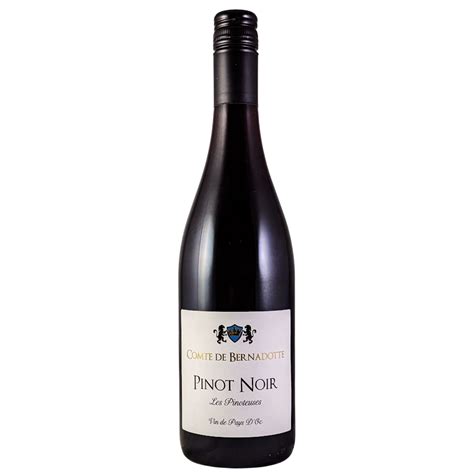 Pinot Noir 2023 Comte De Bernadotte Vins De Pays Doc