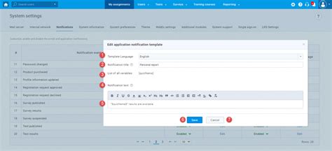 how to configure a test results notification youtestme