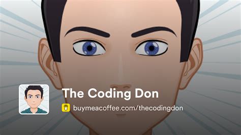 The Coding Don Buymeacoffee