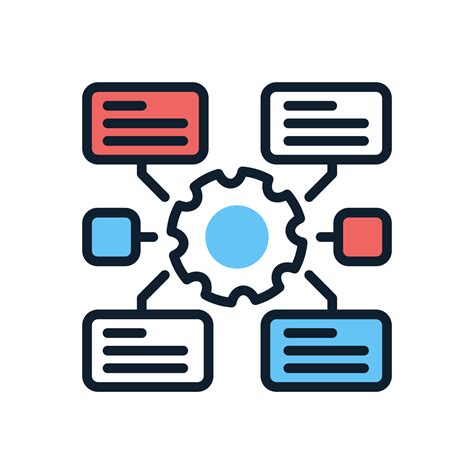 Automated System Icon In Vector Illustration Vector Art At Vecteezy