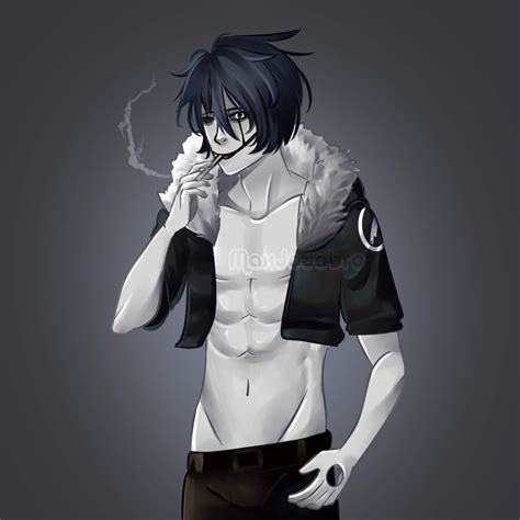 Jeff The Killer Anime Shirtless Sexy Jeff The Killer By