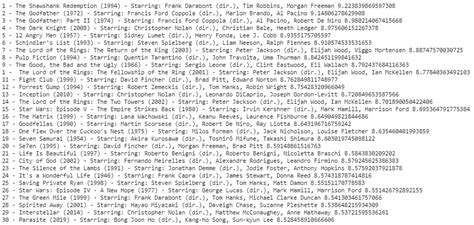 使用 Python 抓取 Imdb 电影评级和详细信息 码农参考