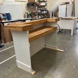 Portable Wood Bar Etsy