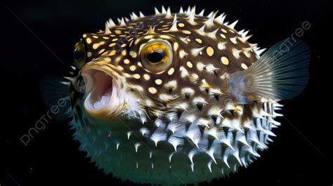 Dents De Poisson Globe Deau Douce Poisson Ballon Géant Photo De
