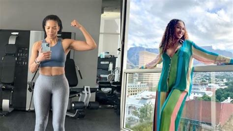 Enhle Mbali Reacts To Boxing Match Challenge With Connie Ferguson