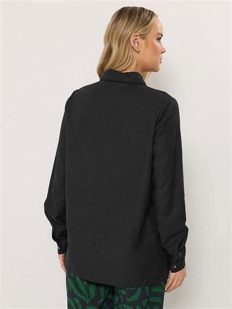 Long Tall Sally Sleeve Shirt Black Very