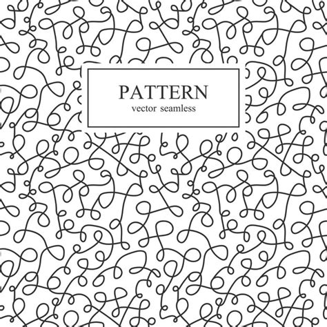 Premium Vector Curve Seamless Pattern In Memphis Style