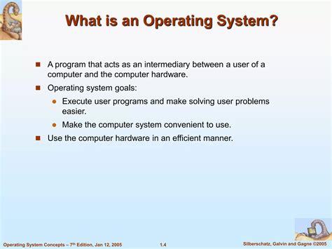 Operating Systems Galvin Ch1 Ppt