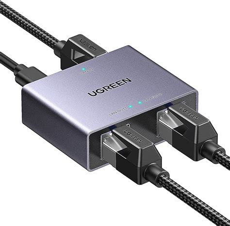 Amazon Com UGREEN Mbps Ethernet Splitter To Plug And Play Devices Simultaneously