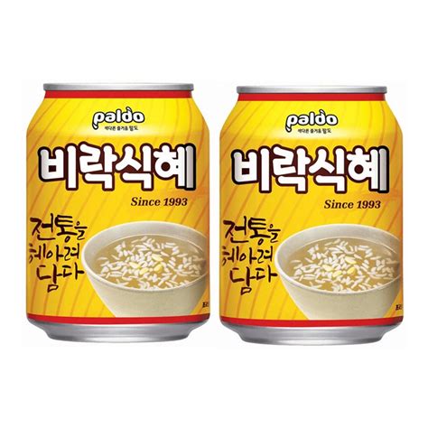 팔도 비락식혜 238ml 24캔 신세계적 쇼핑포털 Ssg Com