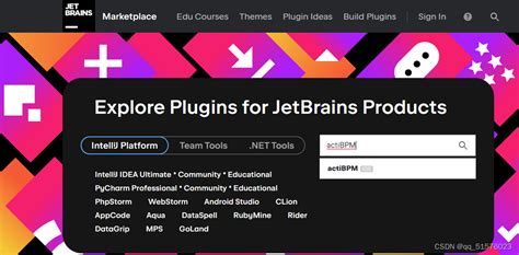 Idea2020找不到actibpm插件idea 中搜不到bpm 插件 Csdn博客