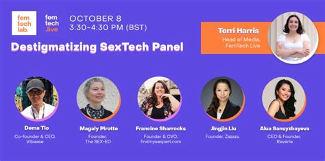 Destigmatizing SexTech Panel Discussion FEMTECH LIVE