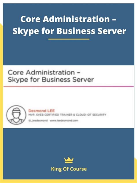 Core Administration Skype For Business Server Loadcourse Best Discount Trading And Marketing
