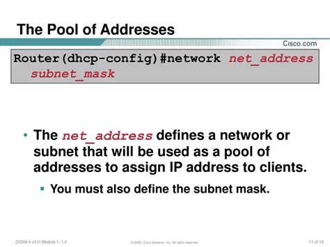 PPT DHCP PowerPoint Presentation Free Download ID 4311118