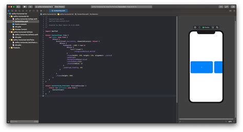 SwiftUI Horizontal List Ömer Sezer