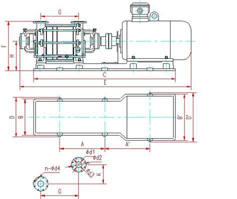 Two Stage Liquid Ring Compressor Vacuum Pump Evp Vacuum Solution