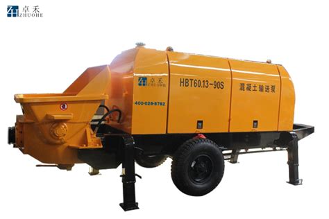 HBT6013混凝土拖泵 成都卓禾机械设备有限公司销售搅拌输送泵 搅拌拖泵 输送泵配件