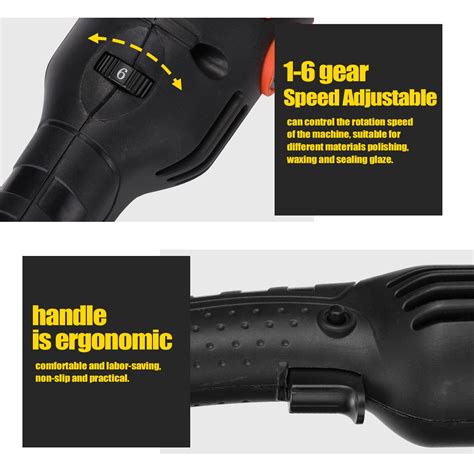 1200w Elektrische Polijstmachine 220v Instelbare S Grandado