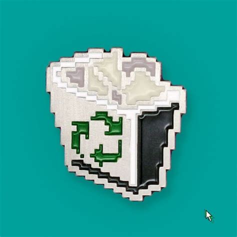 Nerd Enamel Pin Gold Nerd Lapel Pin Nerd Flair Gold Hard Enamel Pin