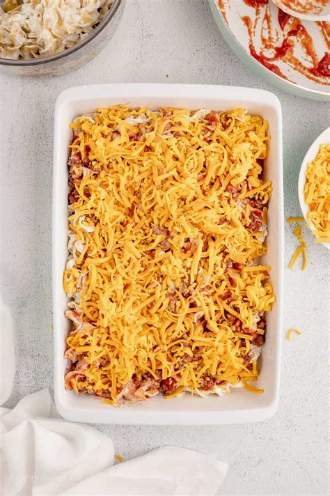 Cheesy Hamburger Noodle Casserole L Beyond Frosting Cheesy Hamburger Noodle Casserole L Beyond Frosting
