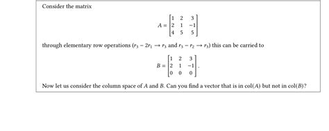 Solved Consider The Matrix 3 ſi 2 A 2 4 5 1 1 5 Through