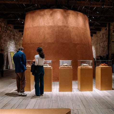 Seven Interlocking Buildings With Parts That Overlap Or Fit Together