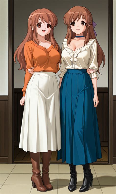 Asahina Twins Ai Art Pixai