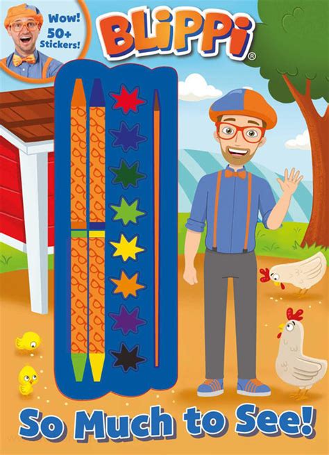 Blippi So Much To See Worlds Largest Coloring And Activity Book