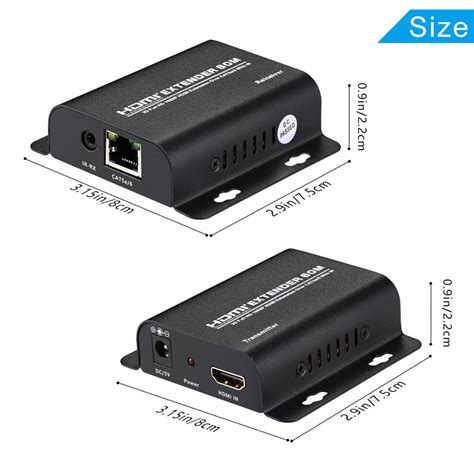 1080p 60m Hdmi Extender Hdmi Repeater Over Cat 6 C Vicedeal