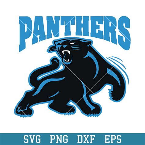 Logo Carolina Panthers Svg Carolina Panthers Svg Nfl Svg Inspire