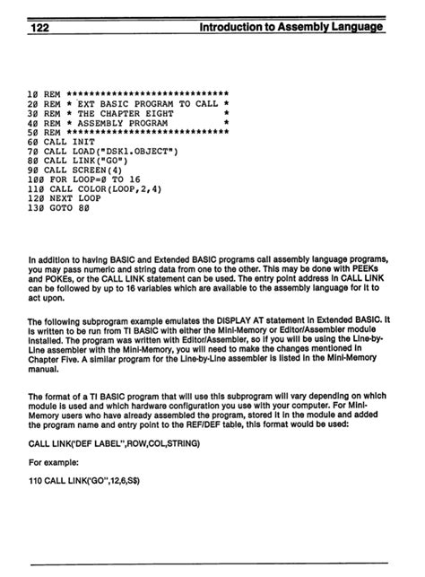 tips for mixing assembly with xb ti 99 4a development atariage forums