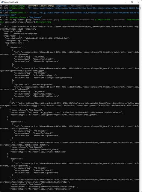 Deploy Azure Sql Database With Arm Template Part 3 Icewolf Blog