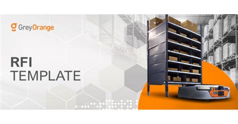Robotic Warehouse Automation Rfi Template Greyorange