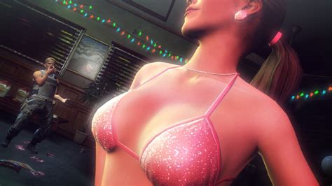 Rule 34 3d Breasts Christie Murray Hitman Hitman Absolution Io Interactive Pink Bikini