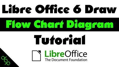Libre Office Draw Flow Chart Tutorial Youtube