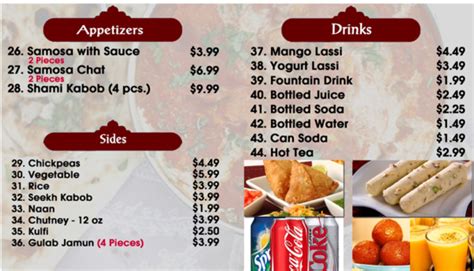 Our Menu Famous Kabob And Karahi