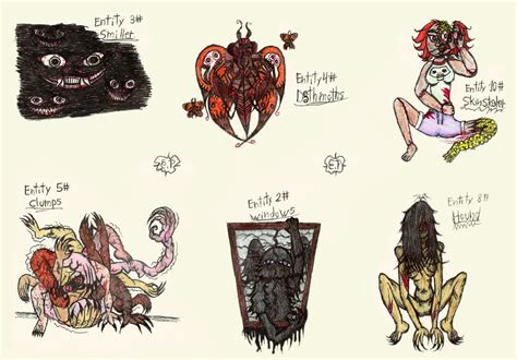 The Backrooms Entitys 1 By Exe1 Pe4ez On Deviantart