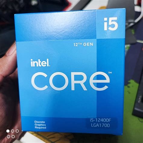 Intel Core I5 12400f Desktop Processor 6 Cores 4 4 GHz LGA1700 Computer CPU I5 12400f And